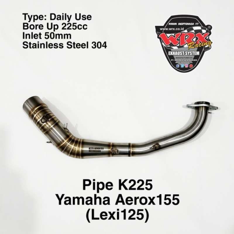 Promo Knalpot Wrx Gp3 K2 Ss K225 Aerox Lexi Diskon 23% Di Seller Sentra Pro Shop - Penjaringan ...