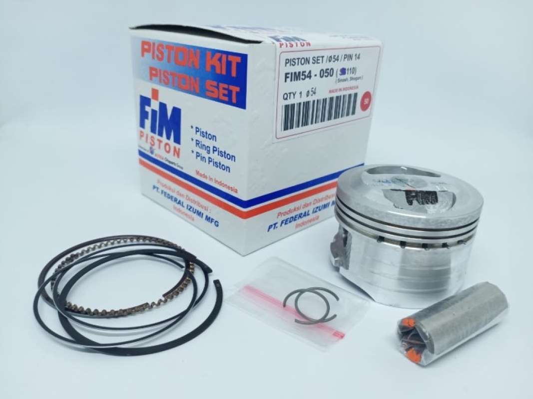 Jual Piston Fim Suzuki Shogun 110 Smash Shogun 125 Pin14 Fim54 Di ...