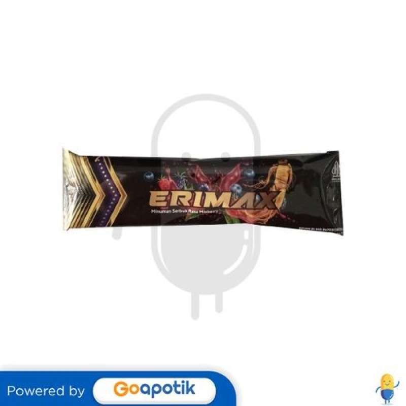 Promo Erimax Minuman Serbuk Rasa Mixberry 15 Gram Box 5 Sachet Diskon ...