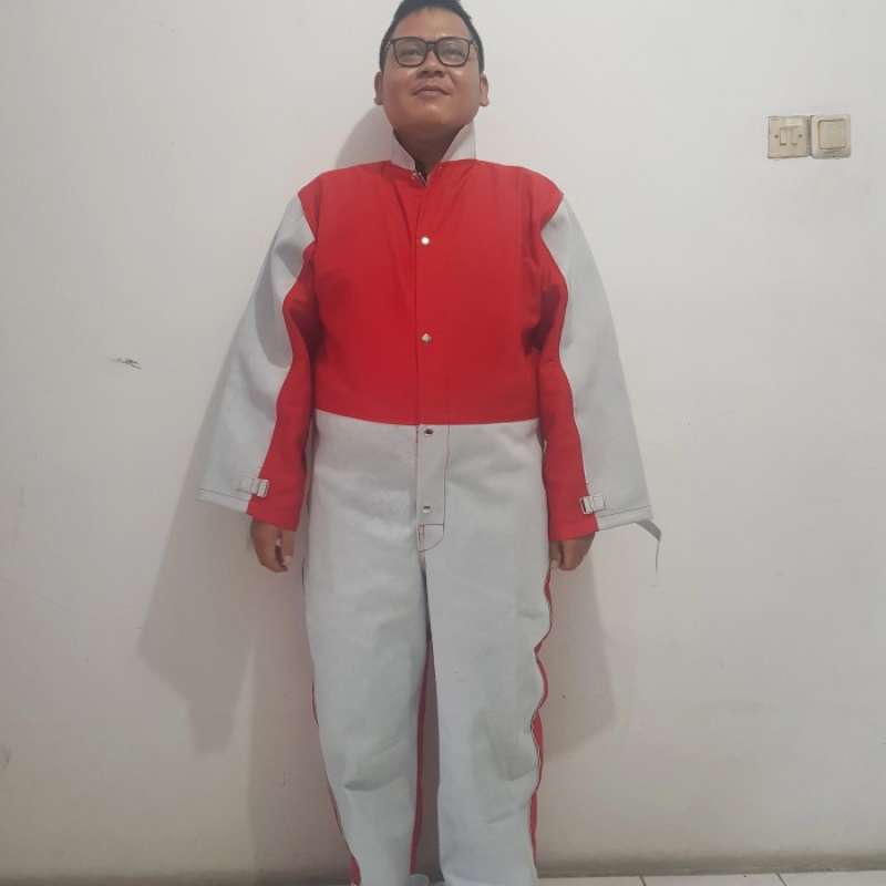 Promo Sand Blasting Suit Baju Sandblasting Resleting Xxl Wearpack ...