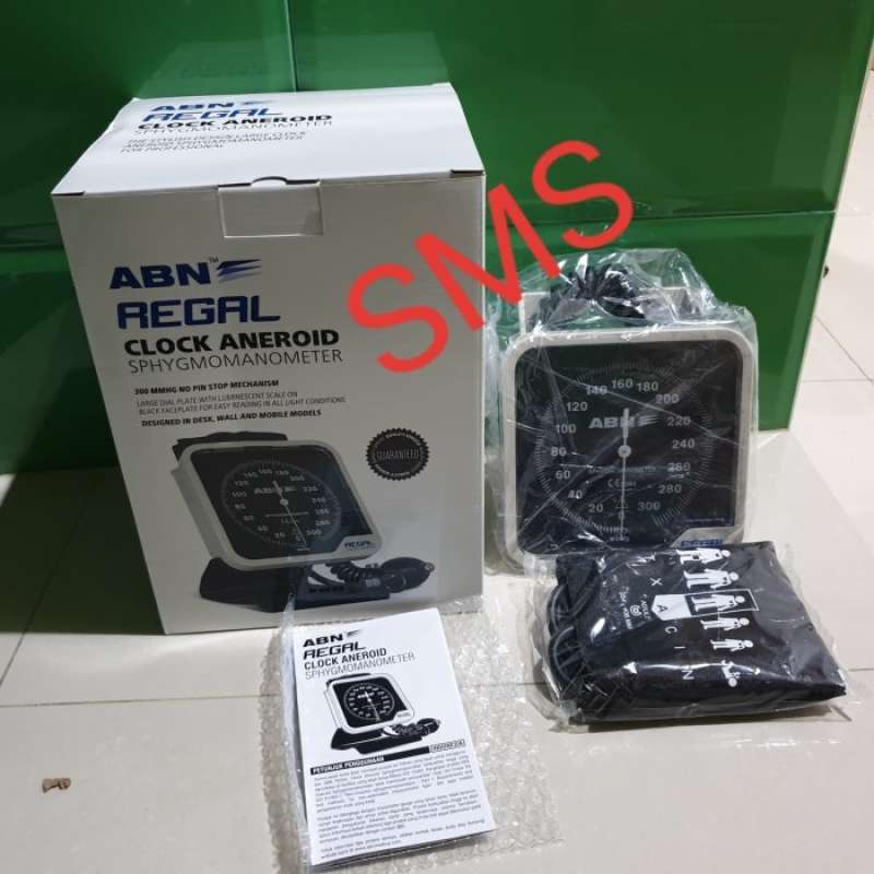 Promo Abn Regal Clock Aneroid Wall Model / Tensimeter Dinding Abn ...
