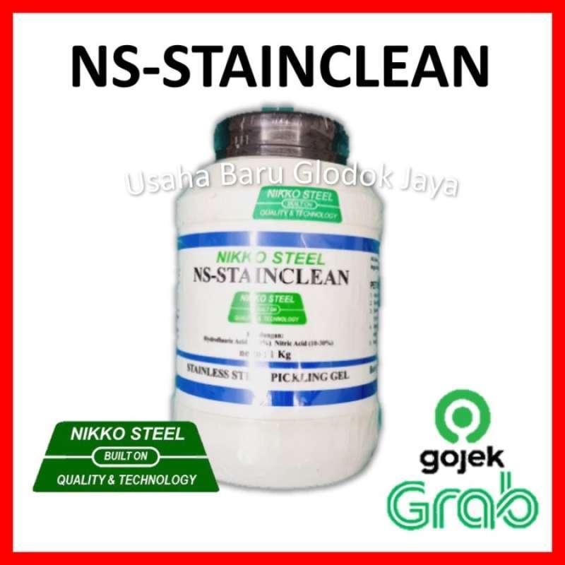 Promo Ns Stainclean Nikko Steel 1 Kg | Gel Pembersih Stainless Stain ...
