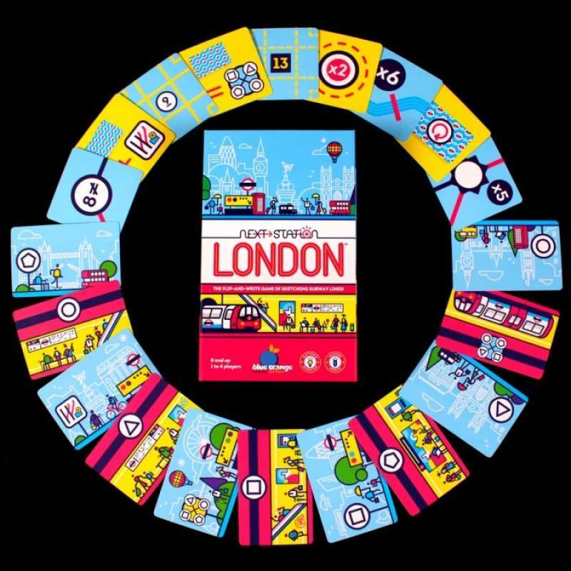 Promo Next Station: London Board Game | Boardgame Diskon 23% Di Seller ...