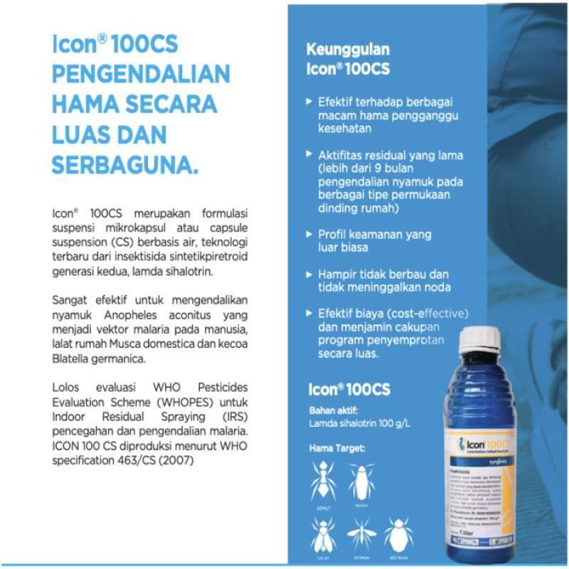 Promo Icon 100 Cs - Basmi Nyamuk Bedbugs Lalat Kecoa - Tahan Lama - 250 ...