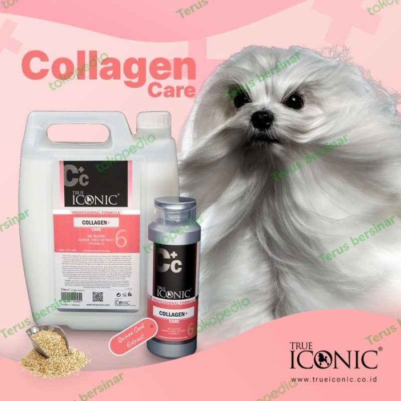 Promo True Iconic Kondisioner Collagen Care #6/4,5 Liter/shampoo Anjing ...