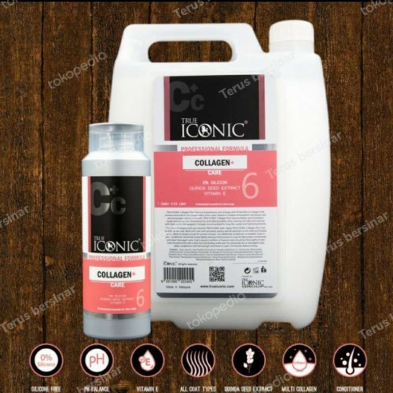Promo True Iconic Kondisioner Collagen Care #6/4,5 Liter/shampoo Anjing ...