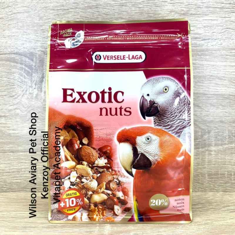 Promo Exotic Nuts 750gr - Versele Laga Makanan Snack Burung Macaw Big ...