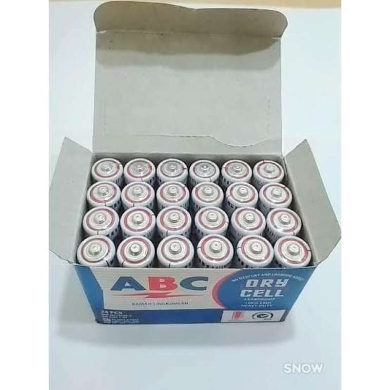 Promo Batu Baterai Abc Biru Dry Cell Ukuran Kecil Aa Type R6p Iec/sum-3 ...