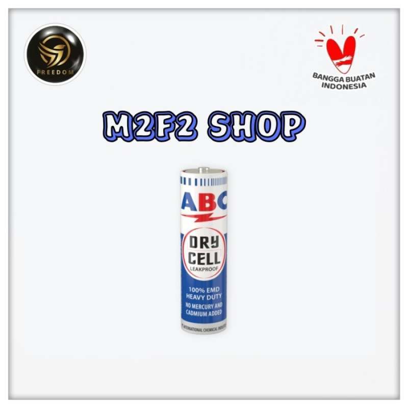 Promo Batu Baterai Abc Biru Dry Cell Ukuran Kecil Aa Type R6p Iec/sum-3 ...