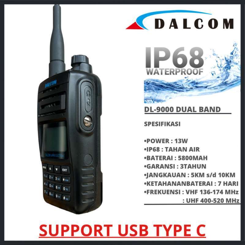 Promo Ht Dalcom Japan Dl-9000 13w Dual Band Alt Ht Icom Alinco Diskon 23% Di Seller Skala Store ...