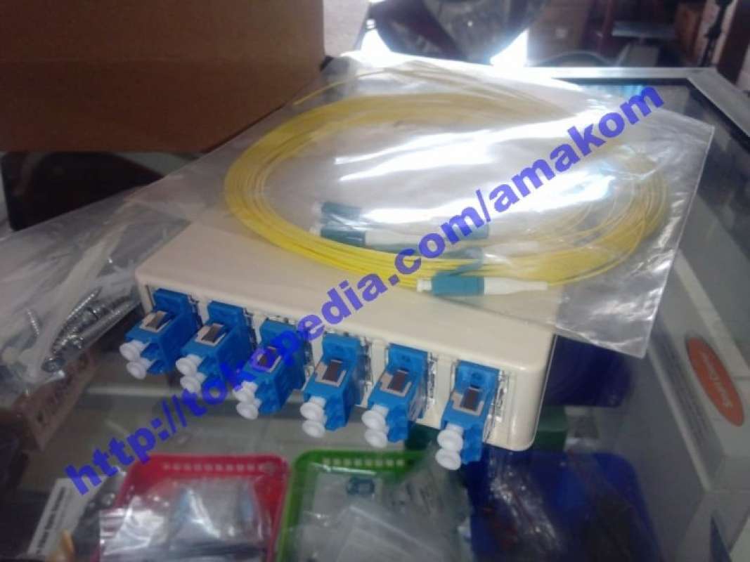 Promo Roset Optik / Ftth / Indoor Optical Outlet 12 Core Lc Lengkap ...