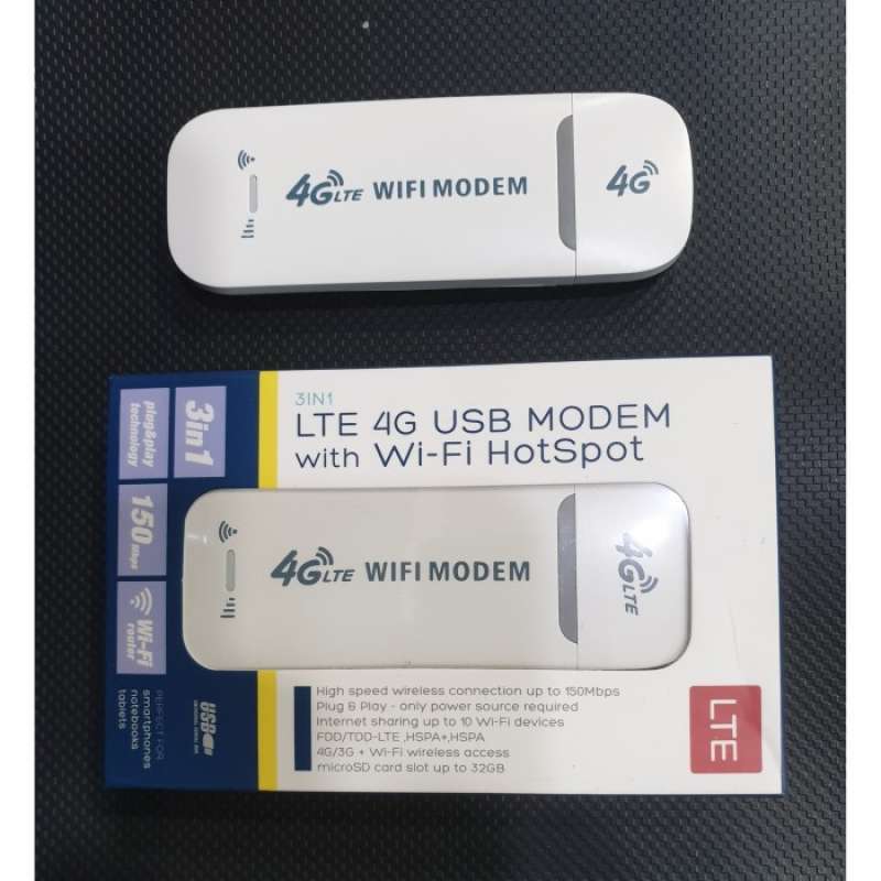 Promo 3 In 1 Lte 4g Usb Modem 4g With Wi Fi Hot Spot Plug & Play Diskon ...