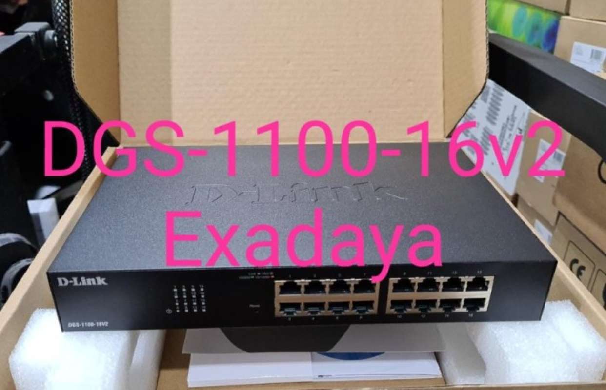 Promo Dgs-1100-16v2 , 16 Port Gigabit Switch Dlink Smart Managed Diskon ...