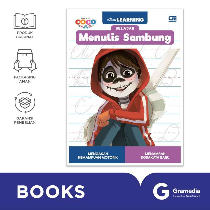 Jual Buku Disney Learning: Belajar Menulis Sambung Di Seller Gramedia ...