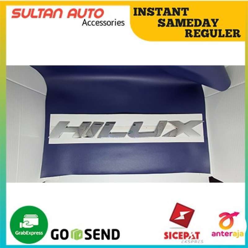 Promo Engine Hood Hilux / Logo Hilux/logo Kap Mesin Hilux Diskon 23% Di ...