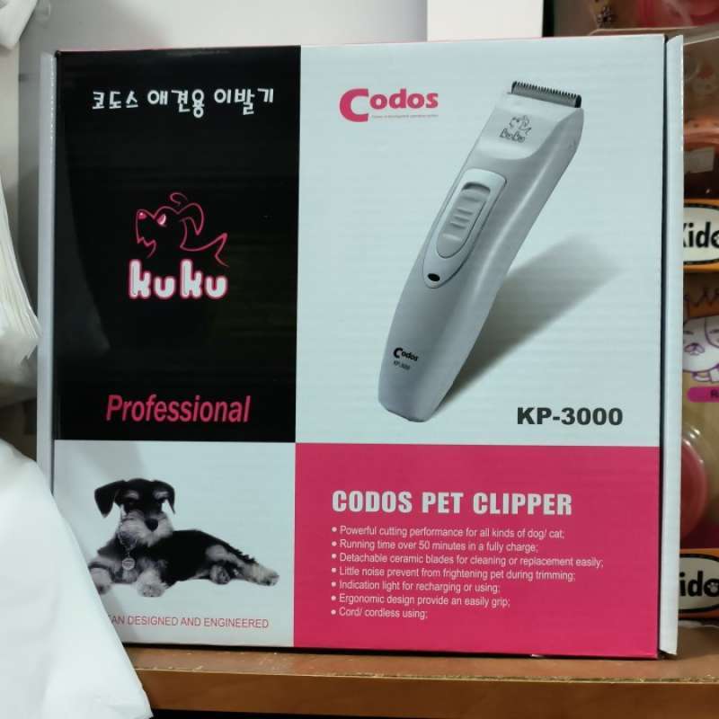 Jual Clipper Codos Kp-3000 Pet Clipper Di Seller Aghanim - Cengkareng ...