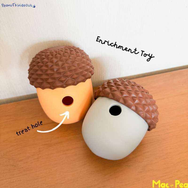 Jual Chestnut Pod | Dog Enrichment Toy | Mac & Pea (mainan Anjing ...