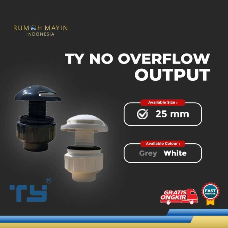 Jual Ty No Overflow Outlet Pipa Pipe U Â€“ Pvc By 3 Pawns Di Seller Suzuka - Cengkareng Timur ...