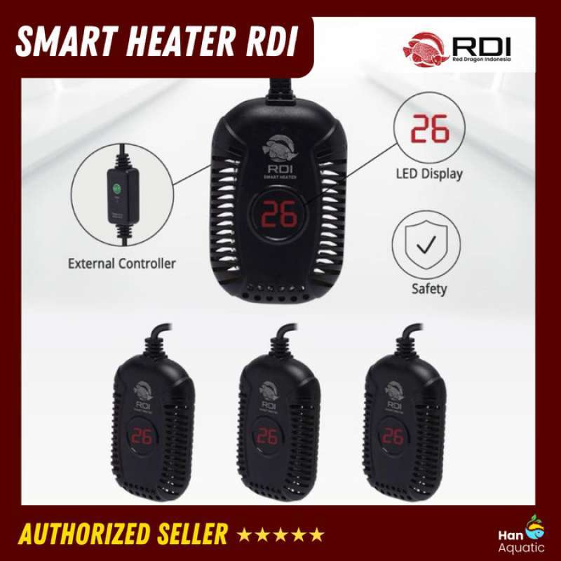 Jual Rdi Smart Heater Penghangat Air Aquarium Praktis 50 100 150 Watt ...
