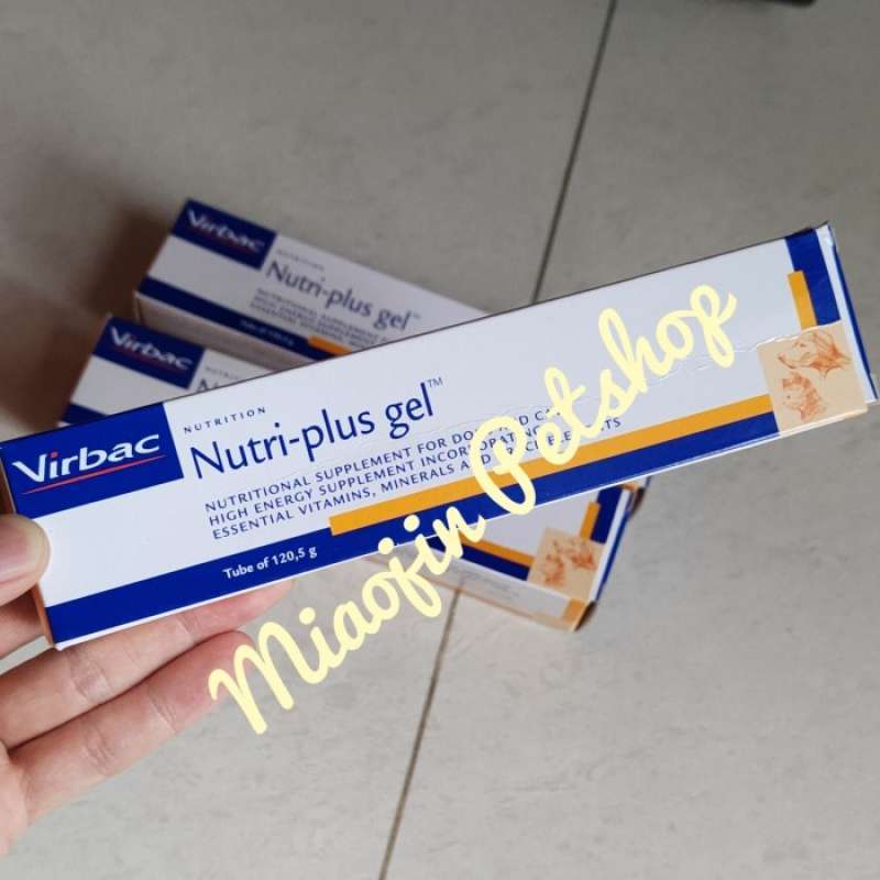 Jual Nutriplus Gel Paling Murah Virbac / Nutri-plus Gel Virbac 120 Gr ...