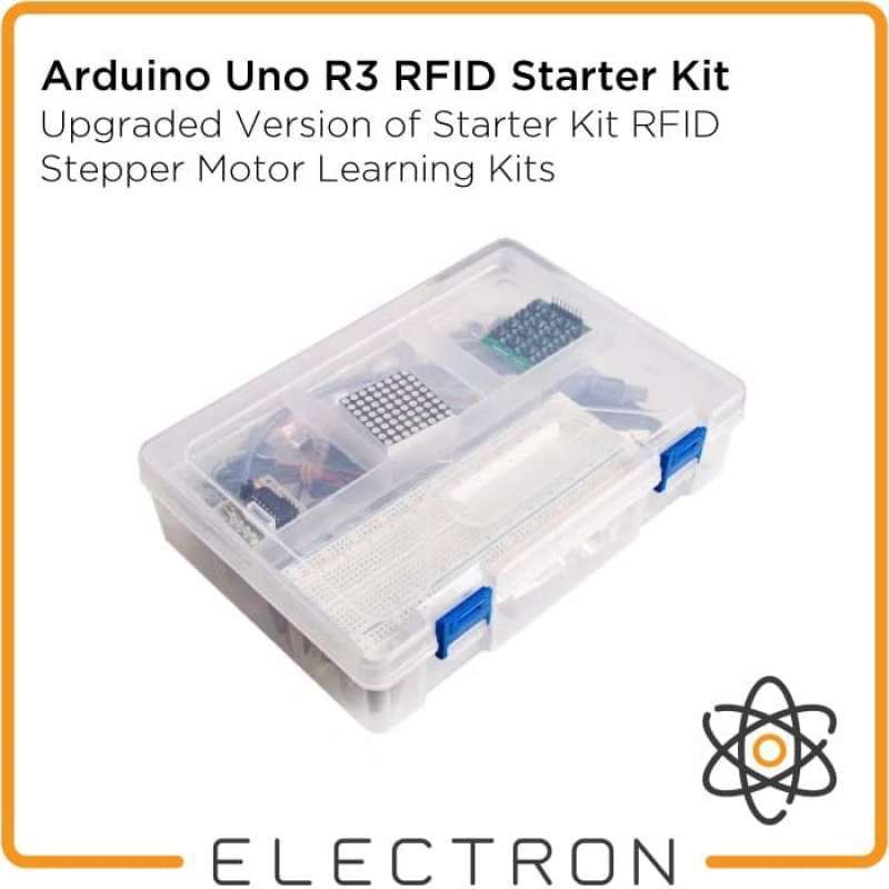 Promo Rfid Starter Kit Arduino Uno R3 Learning Suite Kit Retail Box ...
