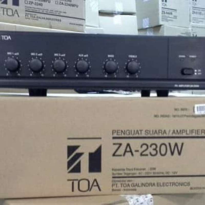 Promo Ampli Toa Za-230.power Ampli.original Toa .30watt Diskon 23% Di ...