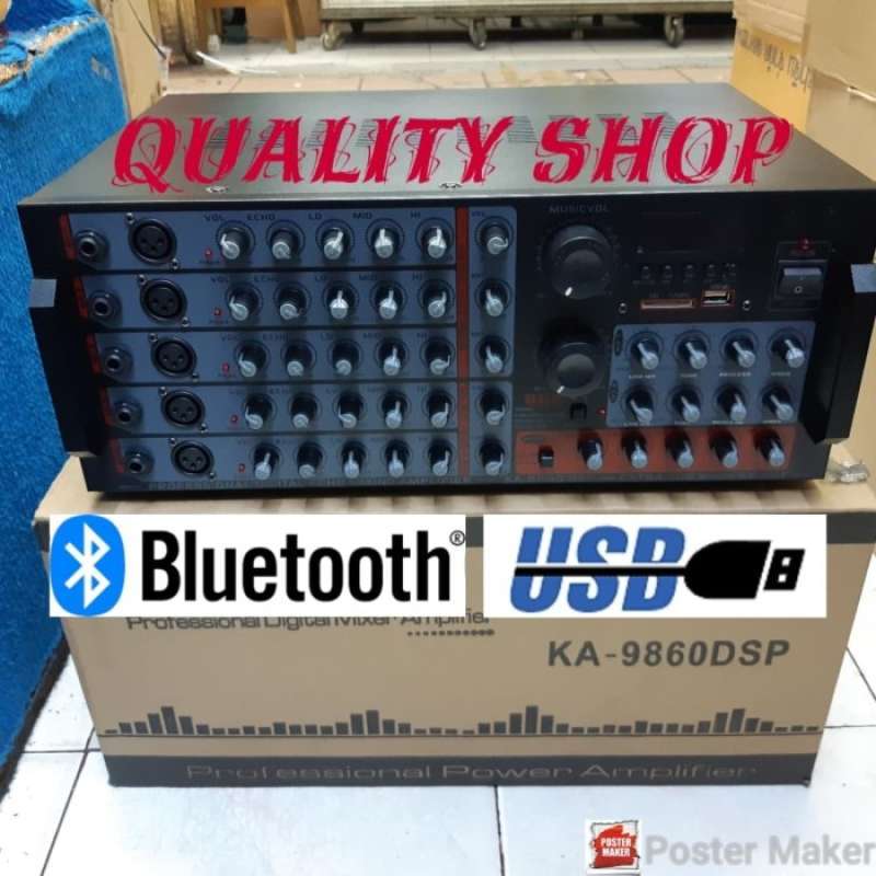 Promo Power Amplifier Megavox Ka-9950 Dsp Usb Sd Plus Prosesor Diskon 23% Di Seller Ryoma Store ...
