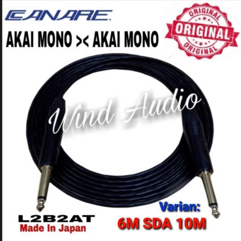 Promo Kabel Audio Canare Kecil Original Jack Akai Mono To Akai Mono 6-10 Diskon 23% Di Seller ...