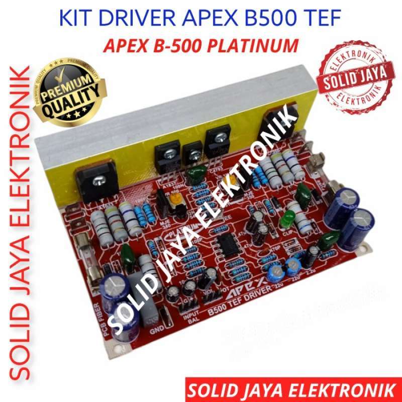 Promo Kit Driver Power Apex B500 Tef B 500 Amplifier Pcb Fiber Platinum ...