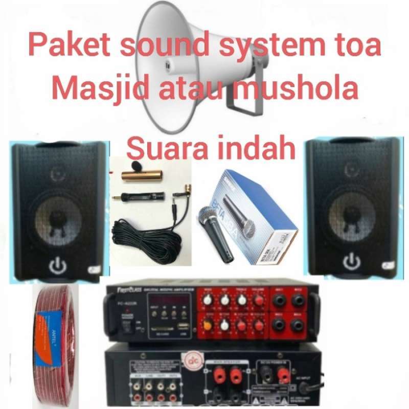 Promo Paket Sound System Toa (masjid) Diskon 23% Di Seller Ryoma Store ...