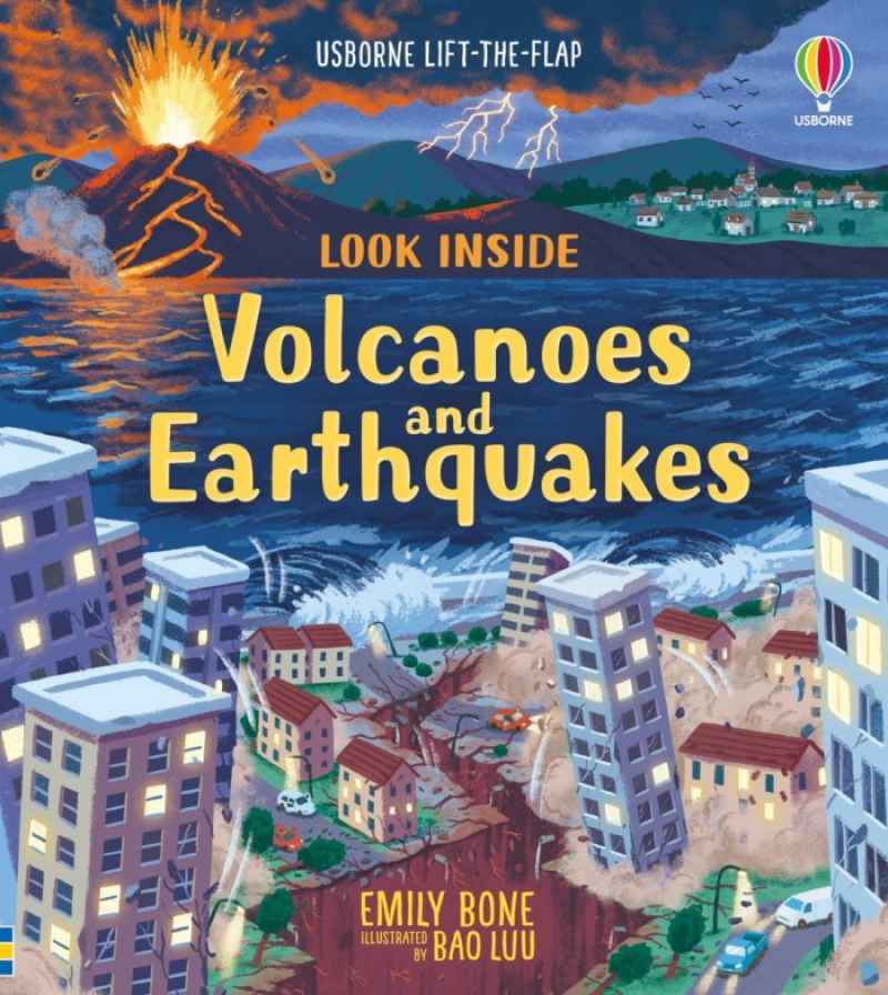 Promo Buku Usborne Book Look Inside Volcanoes And Earthquakes Diskon 23 ...