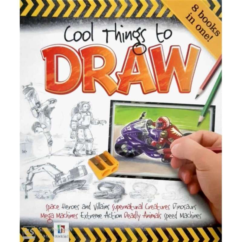 Promo Cool Things To Draw ( 8 Books In One ! ) Diskon 23% Di Seller ...