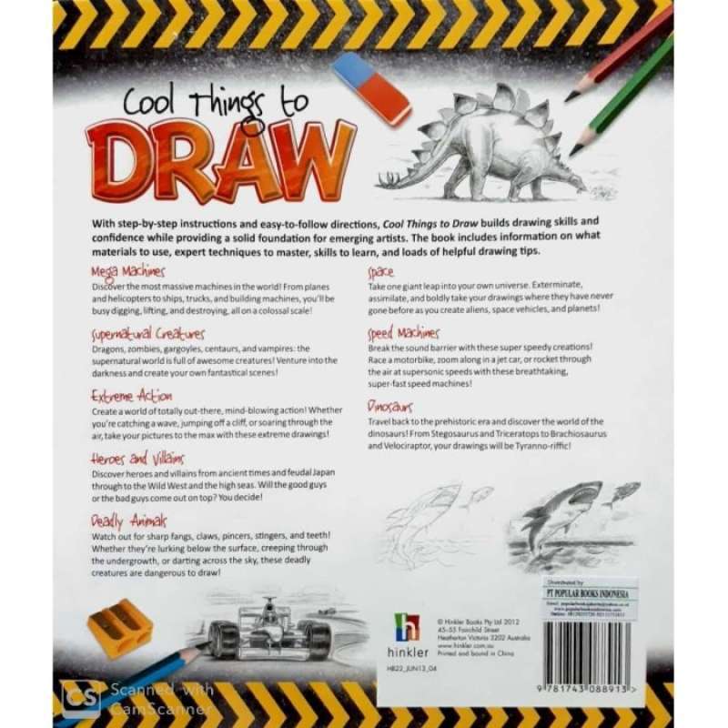 Promo Cool Things To Draw ( 8 Books In One ! ) Diskon 23% Di Seller ...