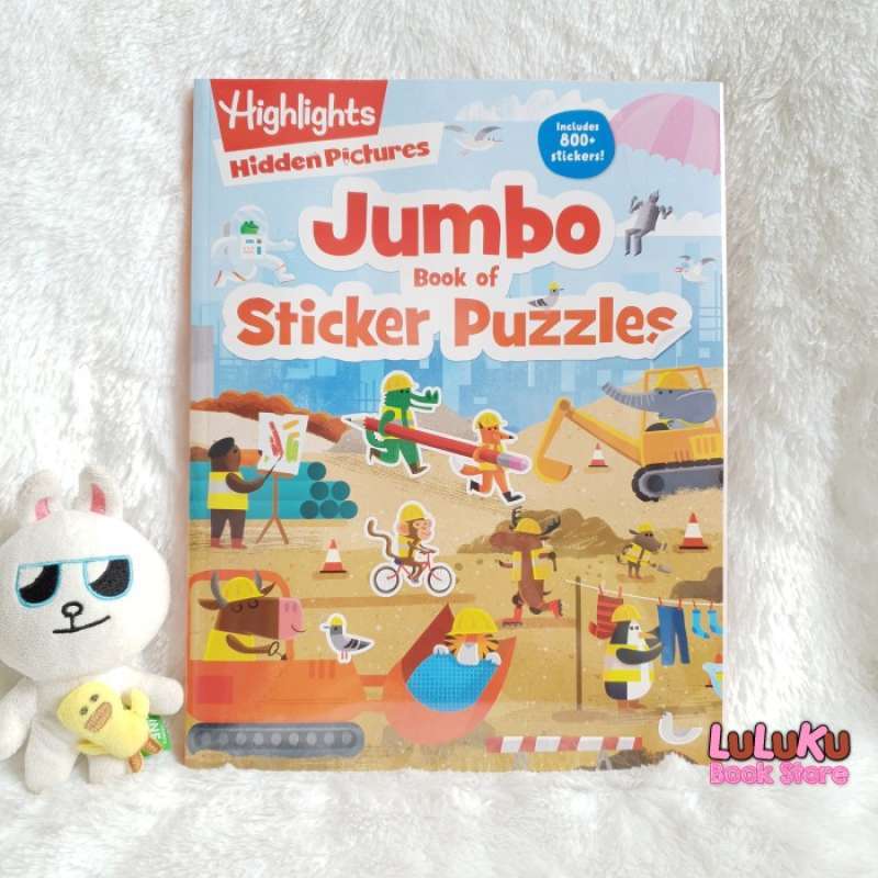 Promo Buku Anak - Highlights Hidden Pictures Jumbo Book Of Sticker ...