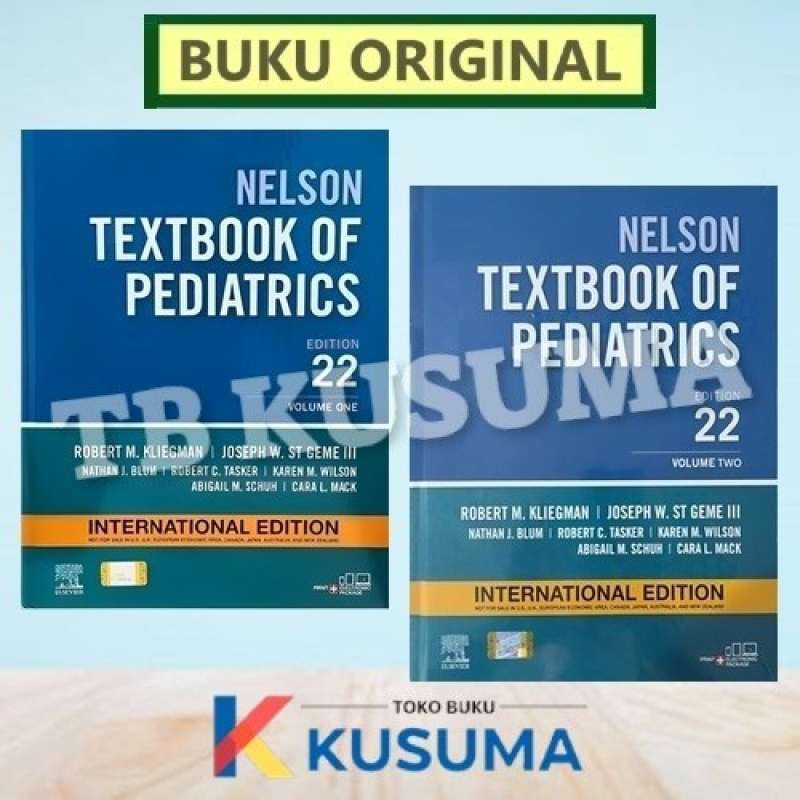 Promo Nelson Textbook Of Pediatrics 22ed / 22nd Edition (2 Volume Set ...