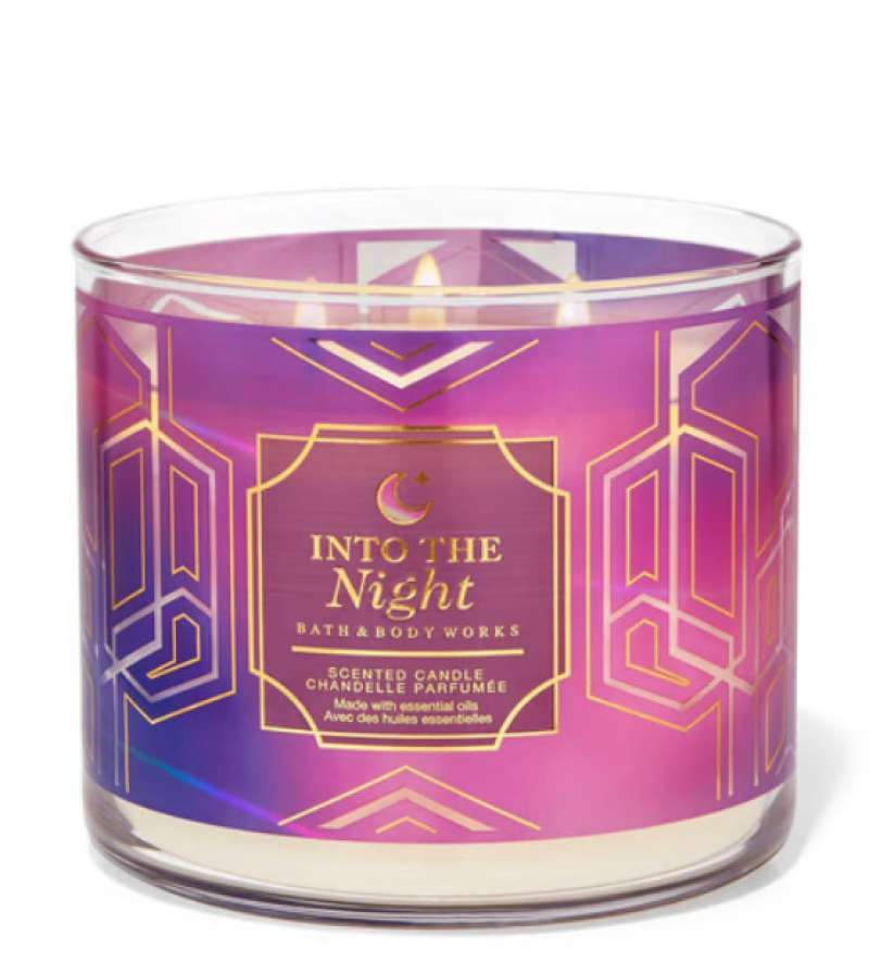 Promo Into The Night 3 Wick Candle Bath And Body Works Diskon 33% Di ...