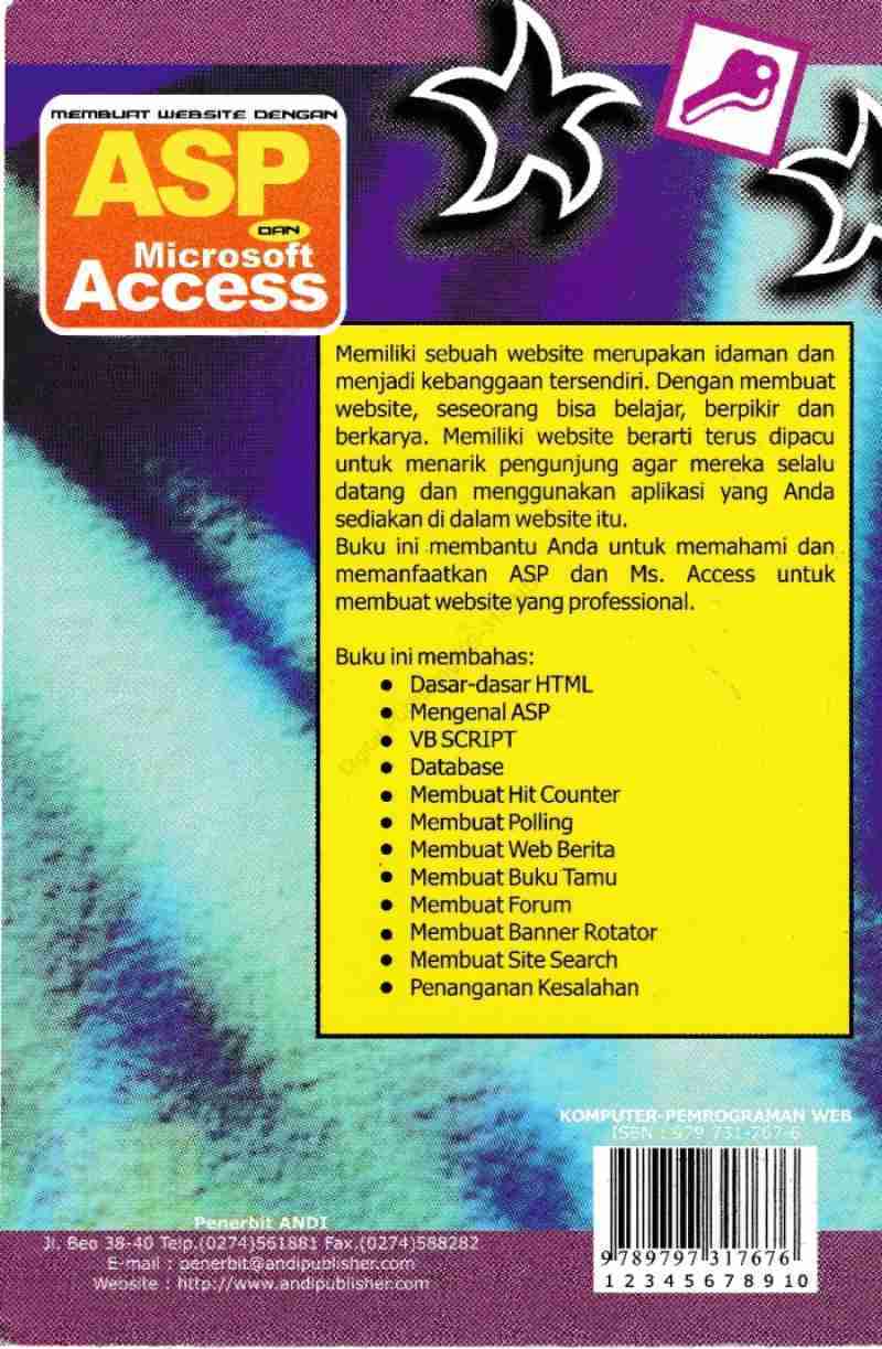 Promo Buku Membuat Website Dengan Asp Dan Microsoft Access Diskon 23% Di Seller Zawaru Store ...