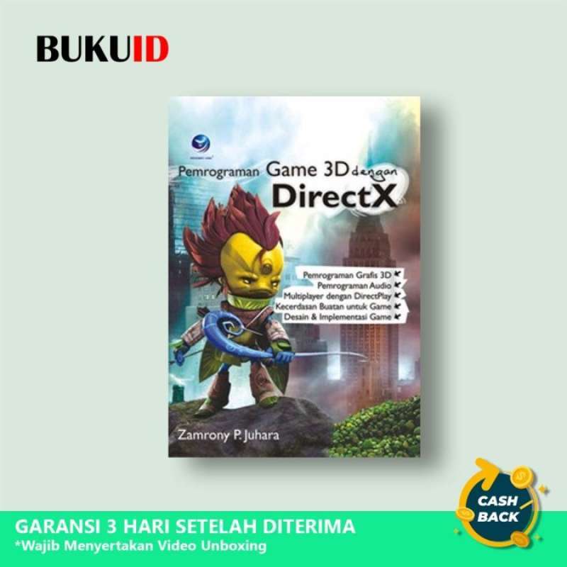 Promo Buku Pemrograman Game 3d Dengan Directx Diskon 23% Di Seller Zawaru Store - Tanah Tinggi ...