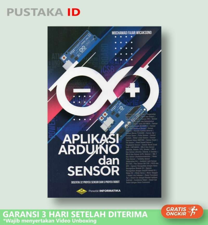 Promo Buku Aplikasi Arduino Dan Sensor - Original Diskon 23% Di Seller ... Promo Buku Aplikasi Arduino Dan Sensor - Original Diskon 23% Di Seller ...