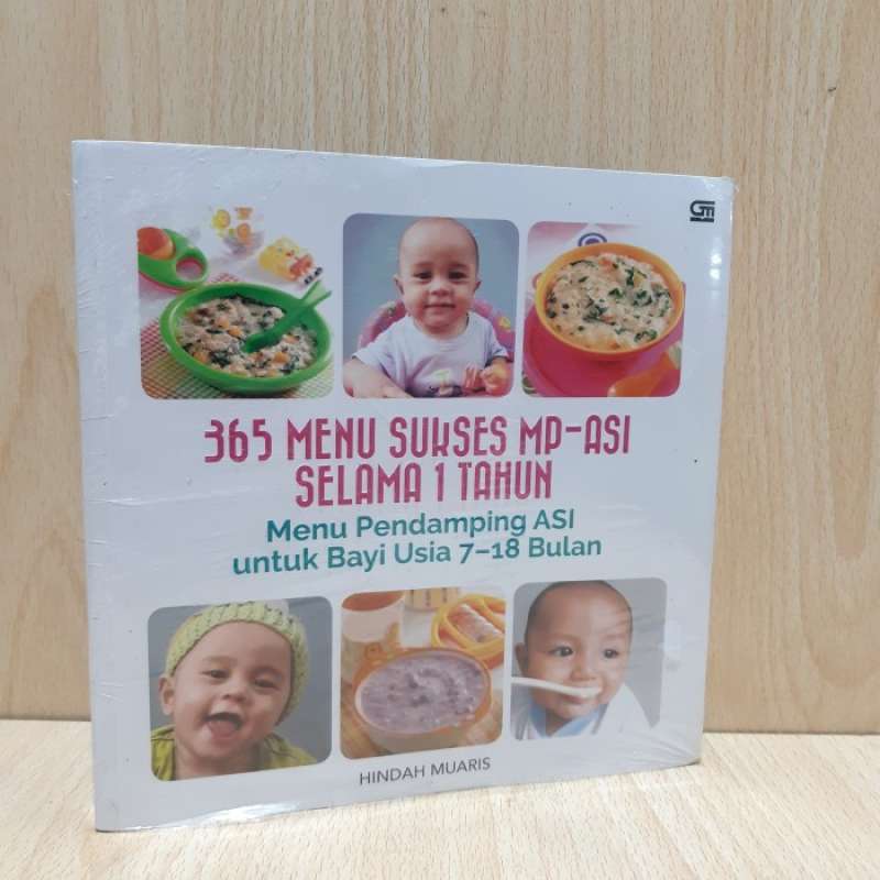 Promo Buku Resep .365 Menu Sukses Mp-asi Selama 1 Tahun Menu Pendamping ...