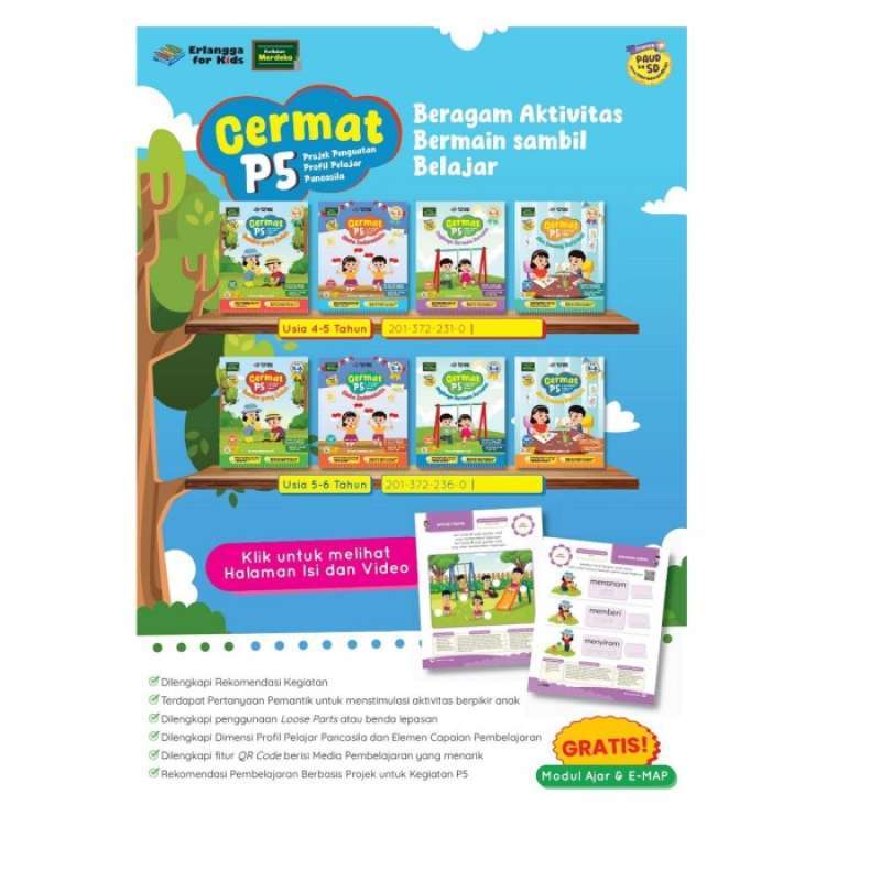Promo Buku Cermat P5 Projek Penguatan Profil Pelajar Pancasila Paud Ke ...