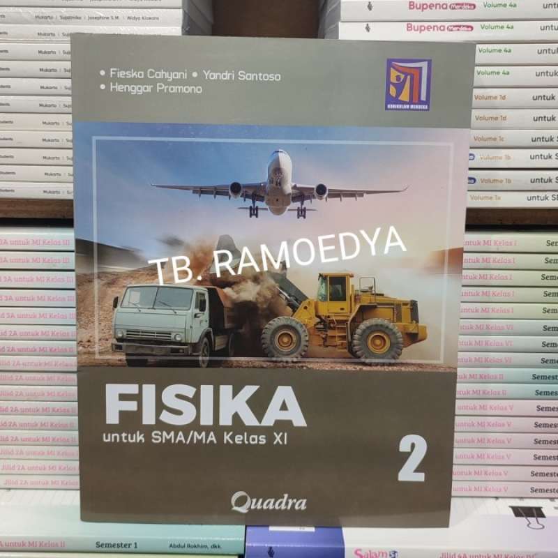 Promo Buku Fisika Sma/ma Kelas Xi Kurikulum Merdeka Quadra Diskon 23% Di Seller Zawaru Store ...