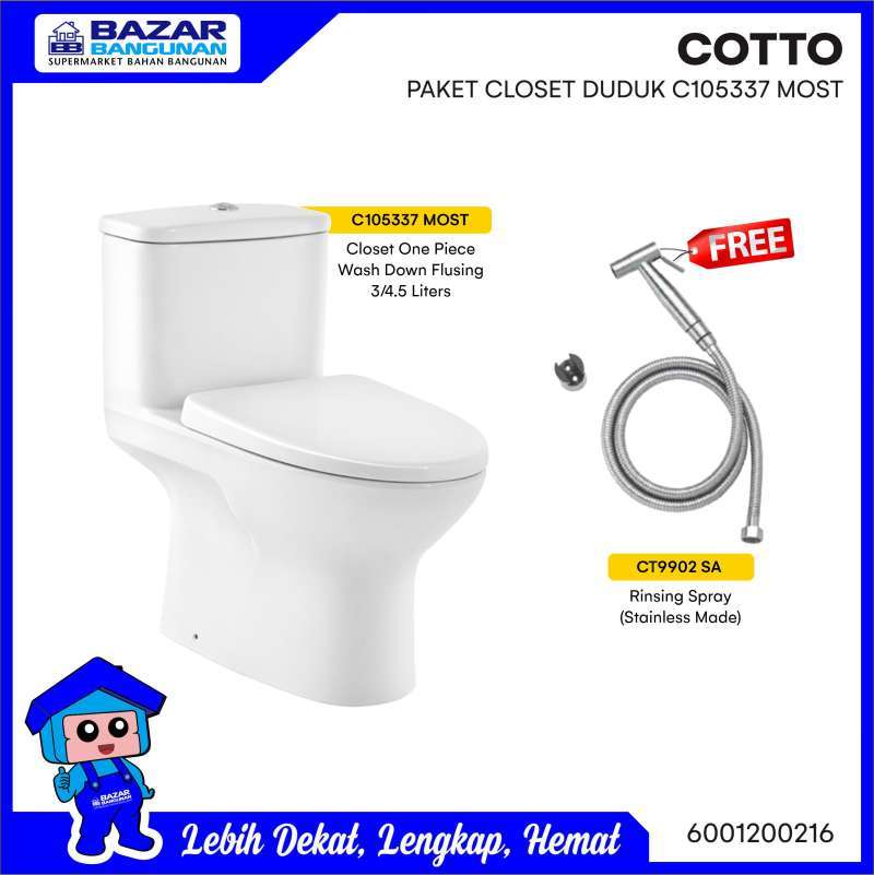 Jual Kloset Duduk Cotto Original Murah - Harga Diskon Juli 2024 ...