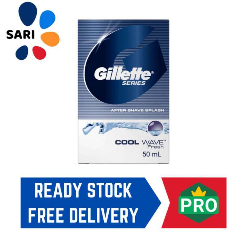 Jual Gillette Series After Shave Splash Cool Wave Fresh, 50ml Di Seller ...