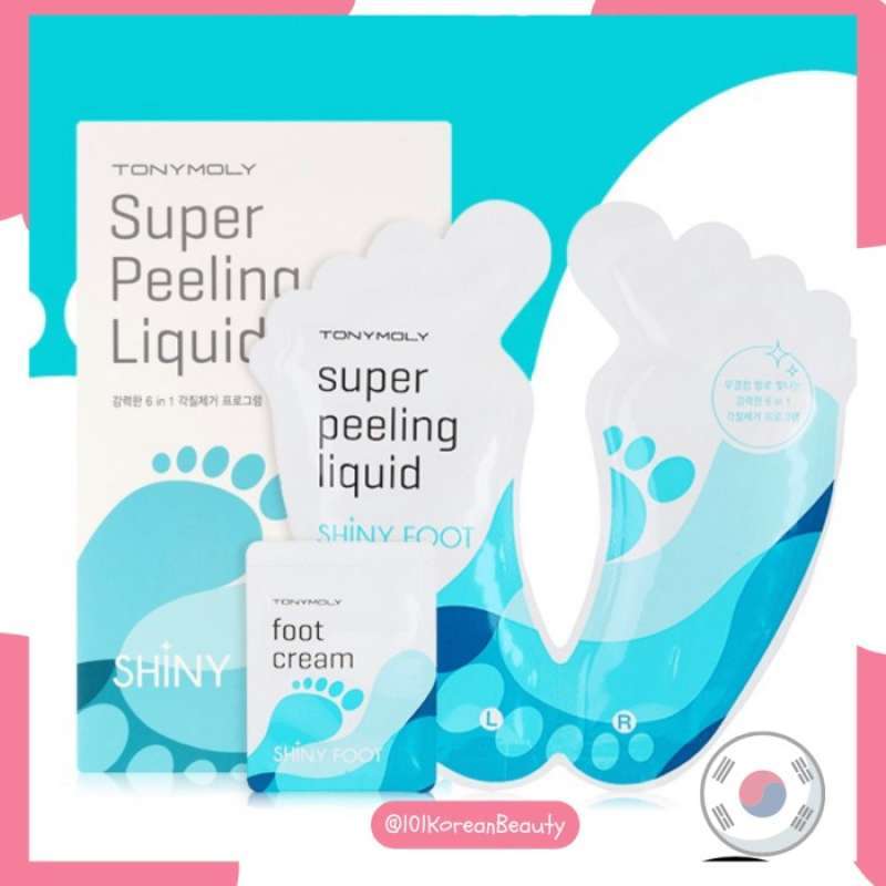 Jual Tonymoly Shiny Foot Super Peeling Liquid Di Seller Aghanim ...