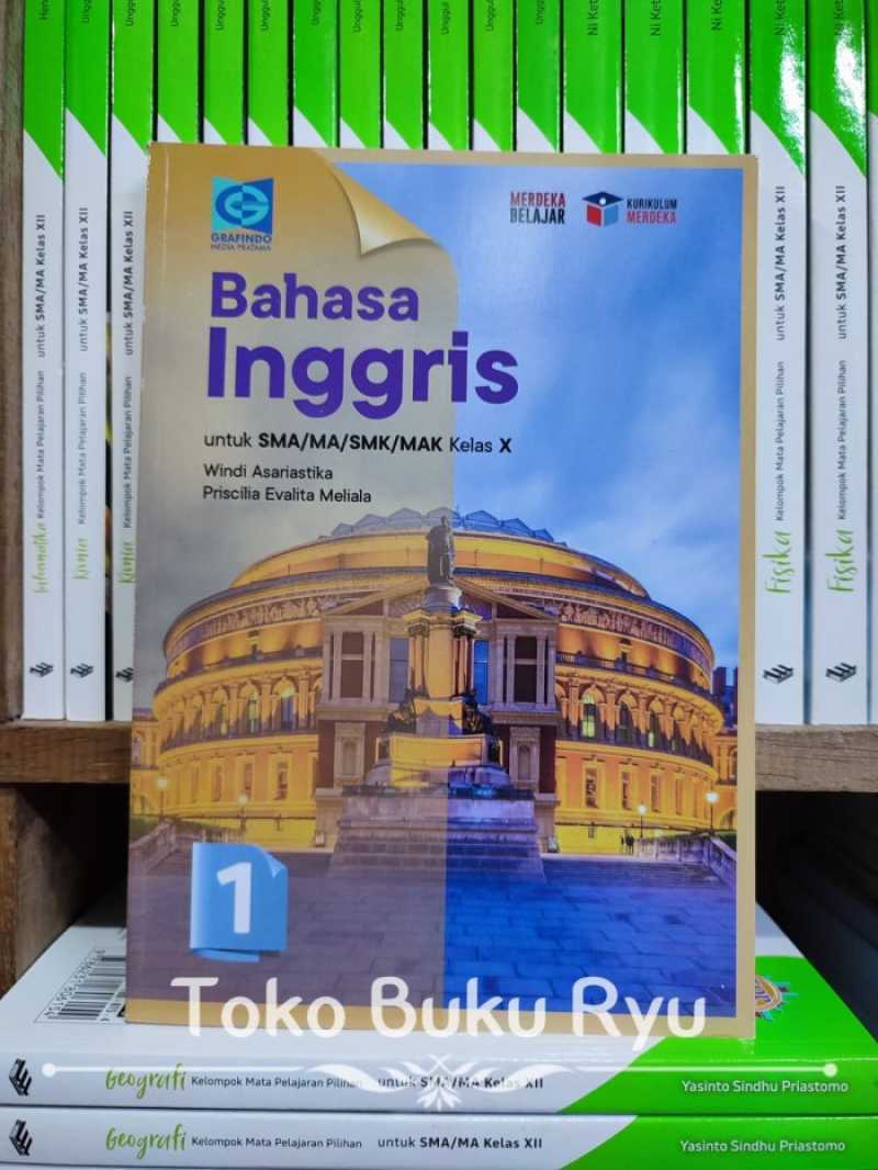 Promo Buku Bahasa Inggris Kelas X/1 Sma Kurikulum Merdeka Grafindo Diskon 23% Di Seller Zawaru ...
