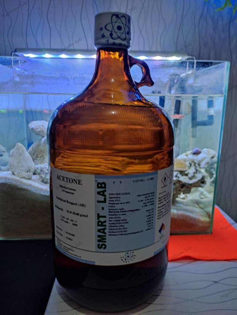 Jual Asetone/acetone Pro Analis,smart Lab A-1005 4l/aseton Analis Di ...