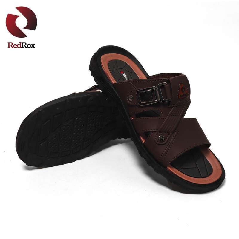 Promo Sandal Pria Slop Kulit Terbaru Greeks Slider Kekinian - 39 Hitam ...