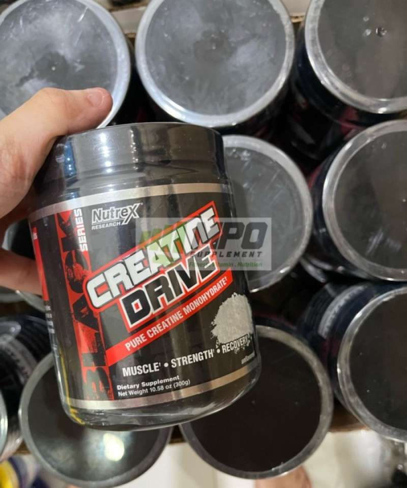 Promo Nutrex Research Creatine Monohydrate 60servings Muscle Growth ...