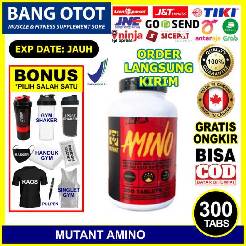 Promo Mutant Amino 300 Tablet Mutan Amino Mutant Amino 300 Tablets ...